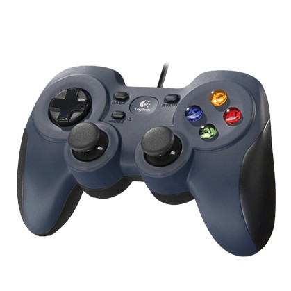 JOYSTICK (อุปกรณ์ช่วยในเกม) LOGITECH GAMEPAD F310 (LG-F310) สายยาว 1.8 ...
