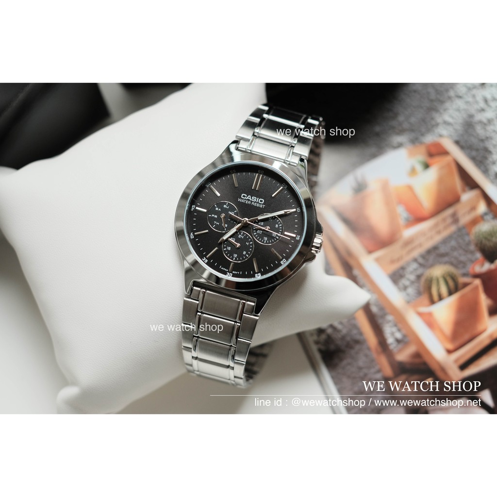 นาฬิกาคู่ CASIO ของแท้ CMG เครื่องศูนย์ รุ่น MTP-V300D-1AUDF and LTP-V300D-1AUDF -7AUDF รับ ...