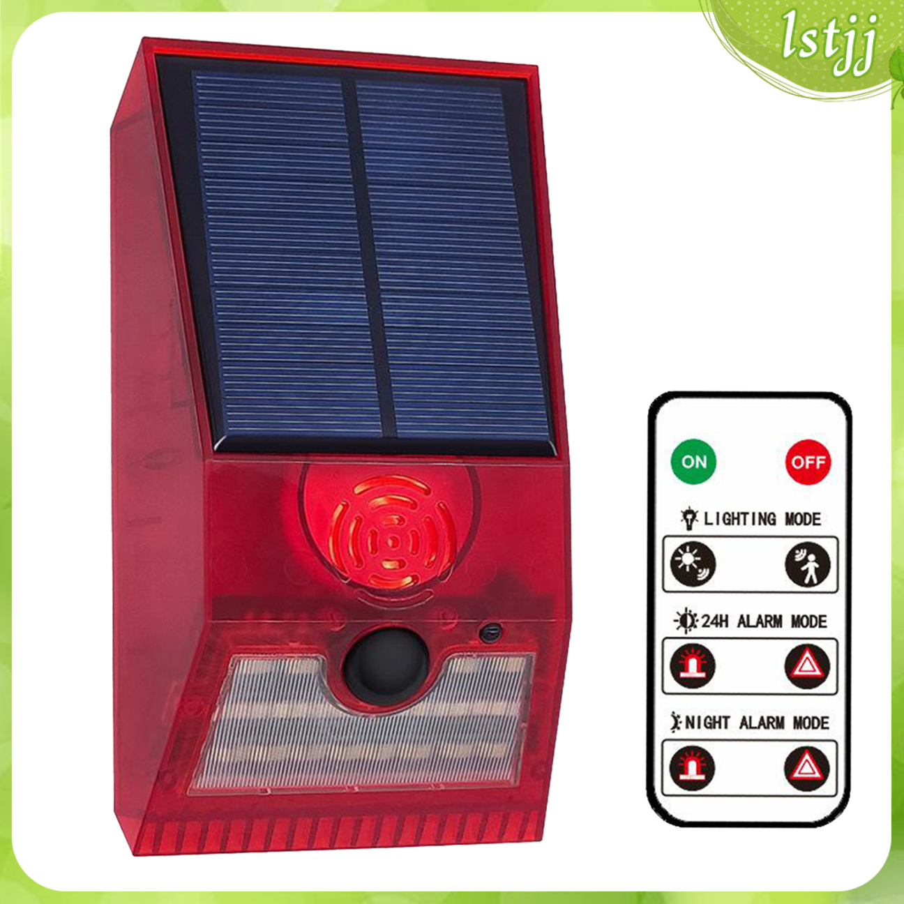 Siren Alarm Lamp with Remote Control, Sound 24 Hours+Night Mode ...