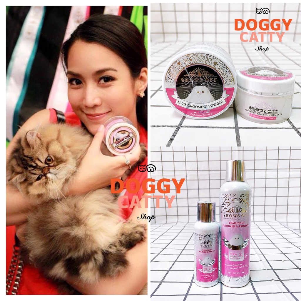 iluแป้งลดคราบน้ำตาแมว สุนัข น้ำยาเช็ดคราบน้ำตาแมว สุนัข (พร้อมส่ง) ️ ...
