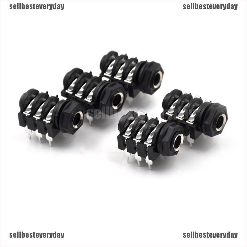 6 . 35 มม. (14) 6 pin female อะแดปเตอร์ซ็อกเก็ตเชื่อมต่อ pcb สเตอริโอ ...