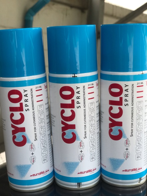 ไซคลอ สเปรย์ Cyclo Spray สเปรย์ป้องกันรักษาแผลติดเชื้อ ใช้ฉีดพ่นรักษาบาดแผลภายนอก ป้องกัน รักษา ...