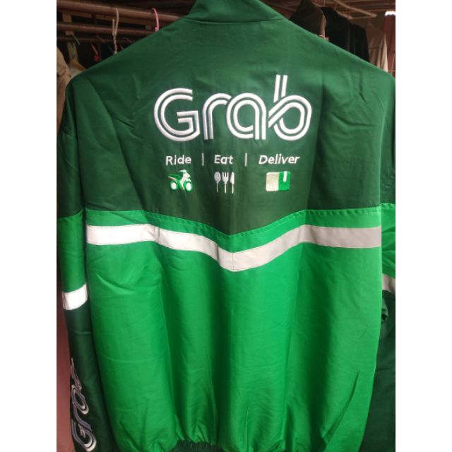 เสื้อ Jacket Grab มือสอง | Shopee Thailand