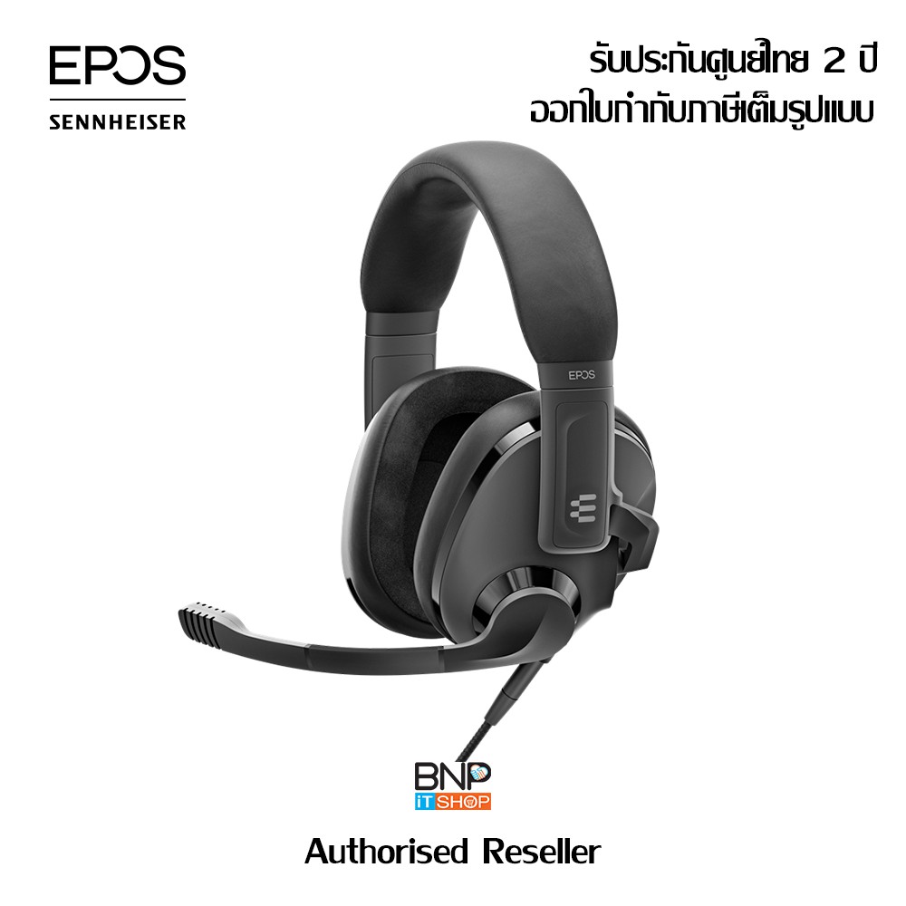 New Arrival !!! EPOS by Sennheiser H3 closed acoustic gaming headset หูฟังเกมมิ่ง อีพีโอเอส รับ ...