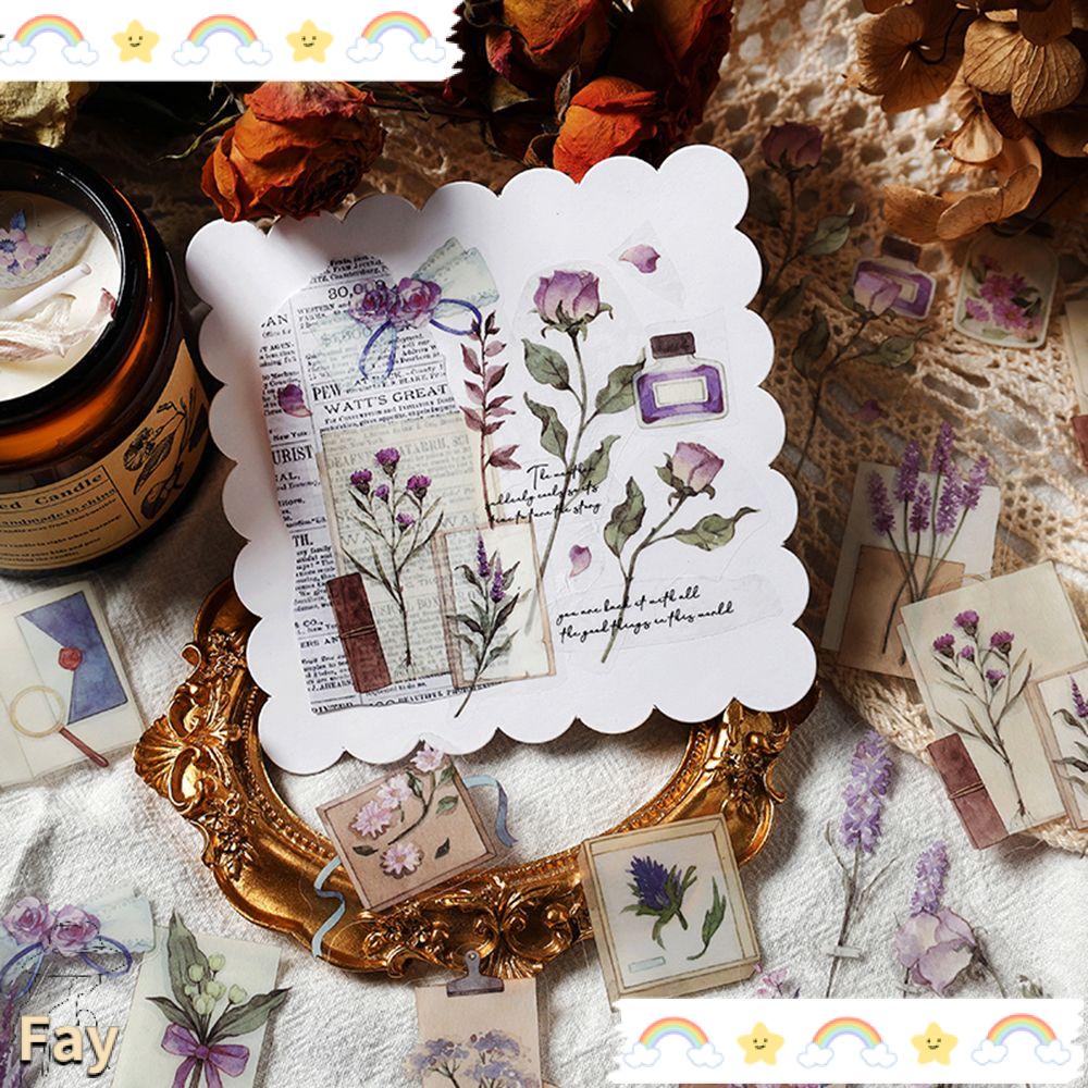 FAY 40PCS/Bag Hand Account Stationery Sticker DIY Scrapbooking Stick ...