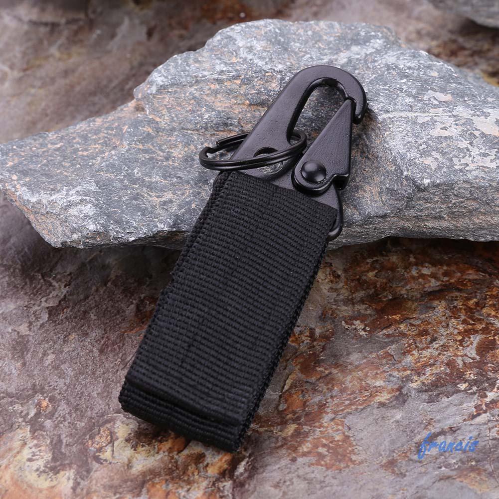 CheeseArrow Tactical Nylon Molle Hanging Strap Webbing Buckle Clip Key ...