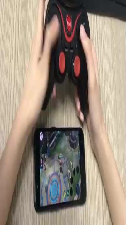 จอยเกม บลูทูธไร้สาย แป้นเกมบลูทูธ Game Controller for Android ios จอยสติ๊กแบบพกพา JOY Bluetooth ...