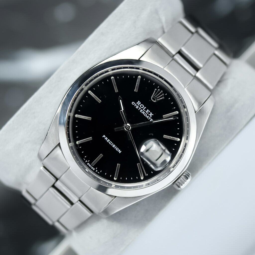 SALE Rolex Oyster Date 6694 Black Dial - 4s_mhnwtm8 - ThaiPick