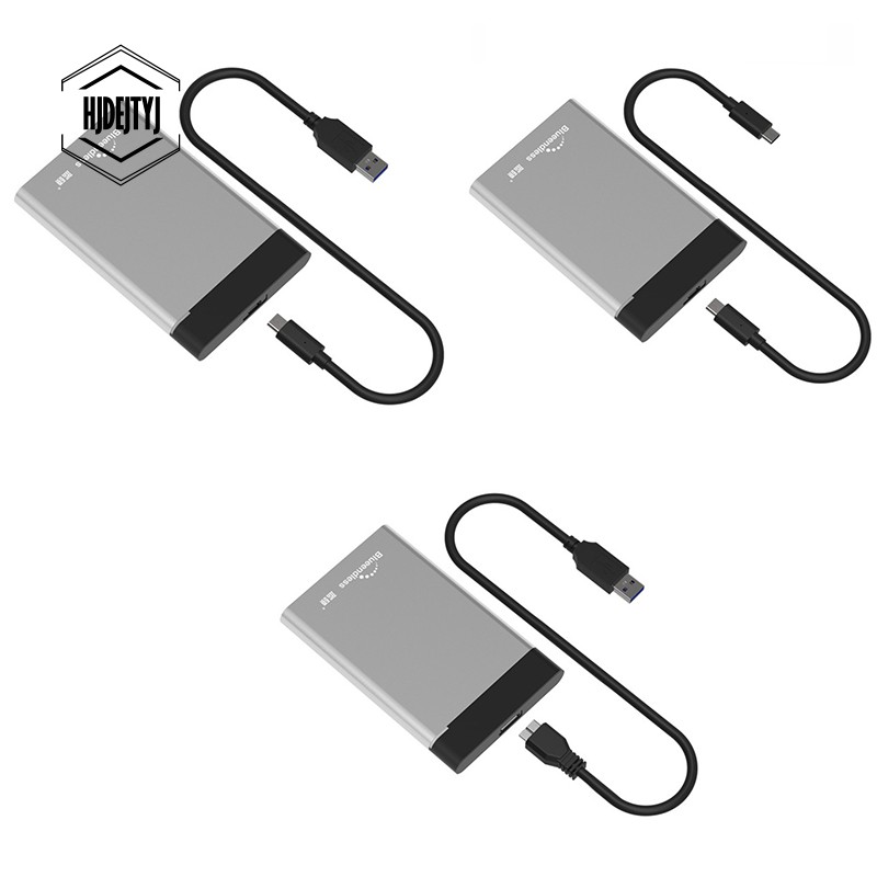 เคสกันกระแทก 2.5 นิ้ว HDD Enclosure SATA Disk Case ( Type C to USB ...