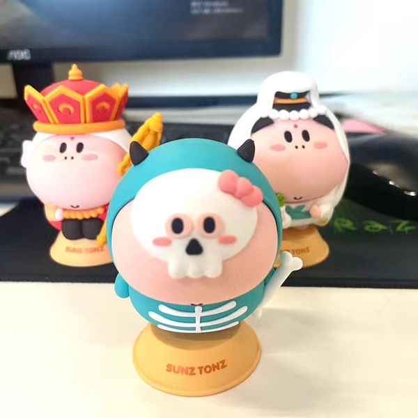 ตุ๊กตาฟิกเกอร์ Sunz Tonz Journey to the West Tide Blind Box สําหรับตก ...