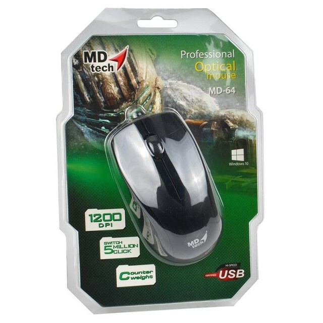 Mouse USB Optical MD-TECH MD-64 - k_p_shop.899 - ThaiPick