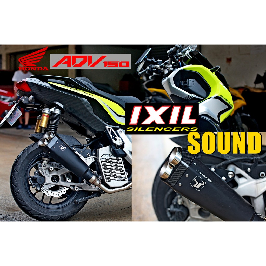ท่อ IXIL สำหรับ ADV 150 ADV150 ปลายท่อคู่ - natananjanya - ThaiPick