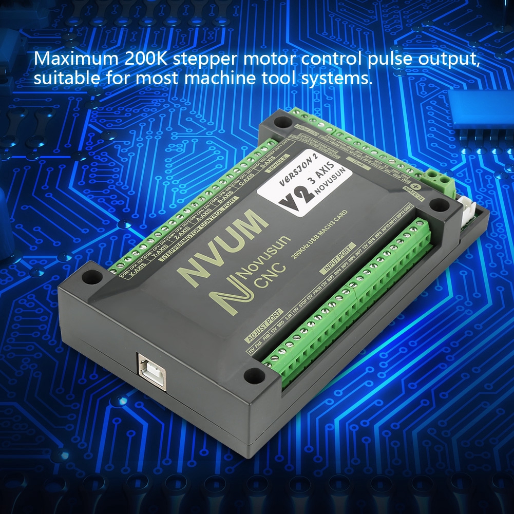 Nvum 3 / 4 Axis CNC Controller MACH 3 Ethernet Motion Board สำหรับ Stepper Motor wtt - xguli.th ...