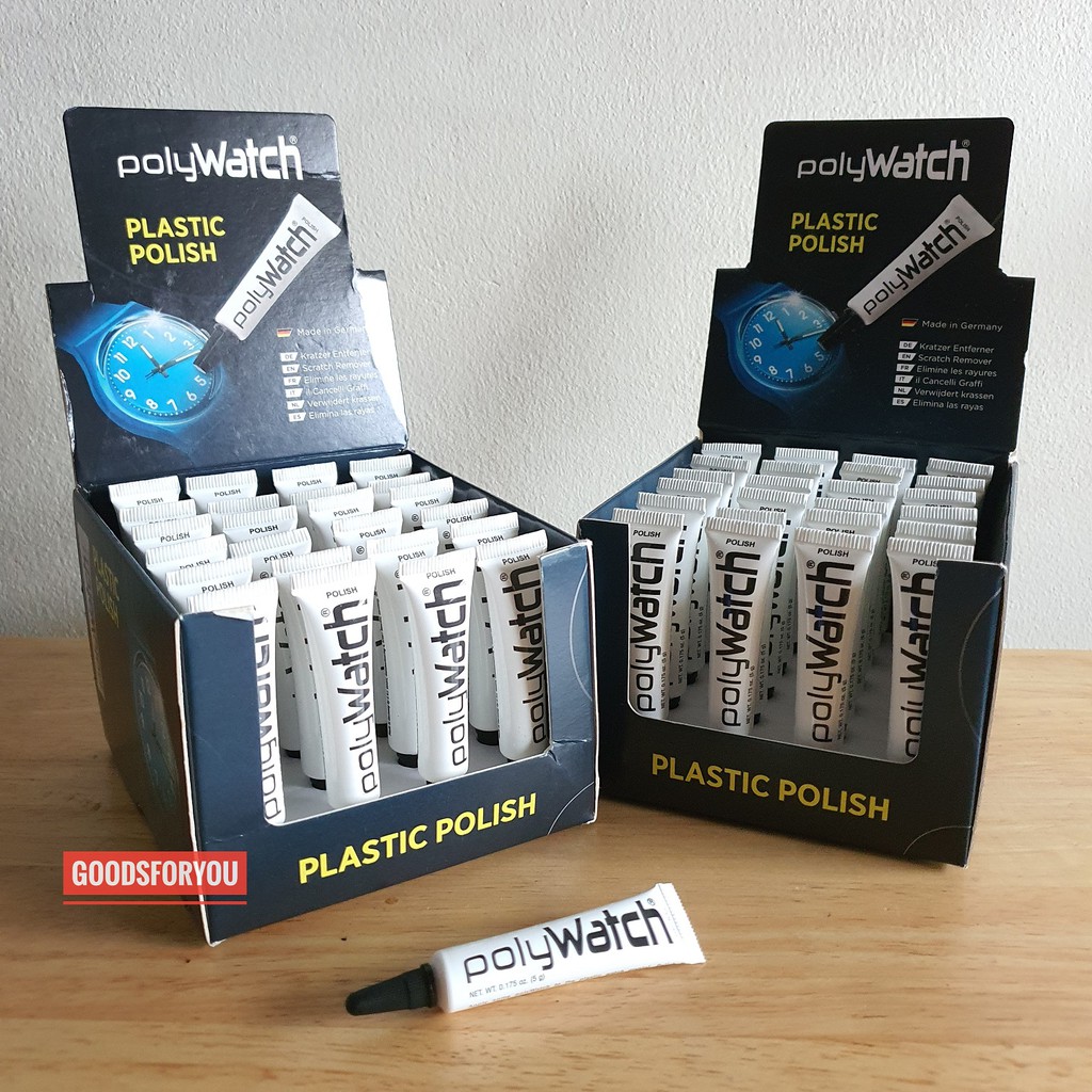 PolyWatch ครีมขัดลบรอยขนแมว รอยขีดข่วน พร้อมส่งทุกวัน พิเศษ!! ฟรี ผ้า ...
