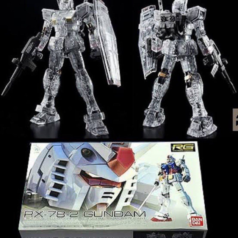 (GUNPLA EXPO Limited) RG RX-78-2 GUNDAM Mechanical Clear Ver. | Shopee ...