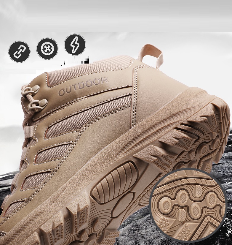 Professional New High Tops Men Hiking Shoes Casual Outdoor Climbing ...