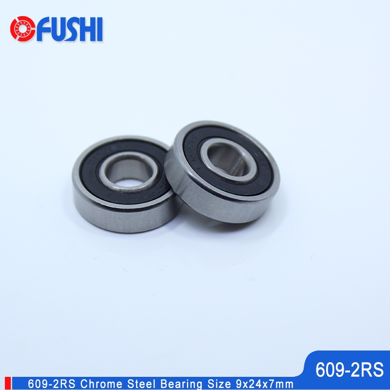 609-2rs แบริ่ง 9x24x7 Mm 10 pcs Miniature 3d ชิ้นส่วนเครื่องพิมพ์สเก็ต ...