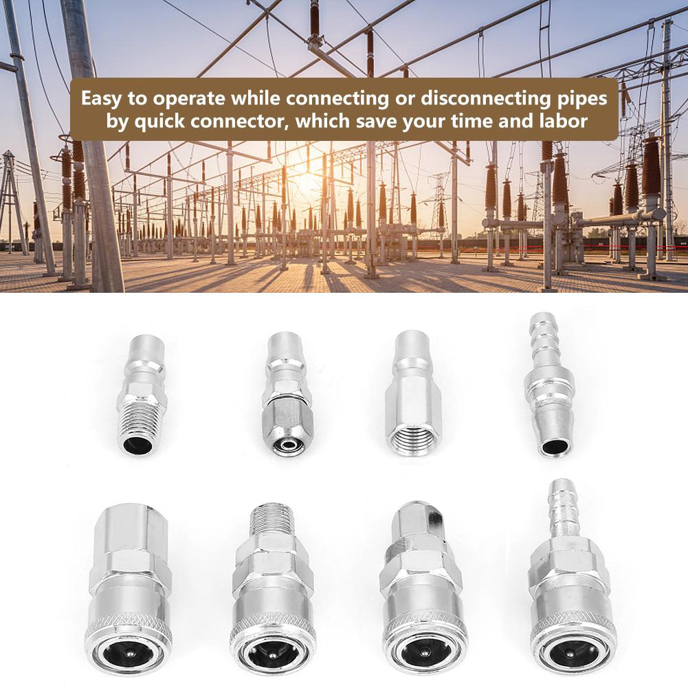 Pneumatic Air Quick Release Socket Set Fittings for Compressor ...