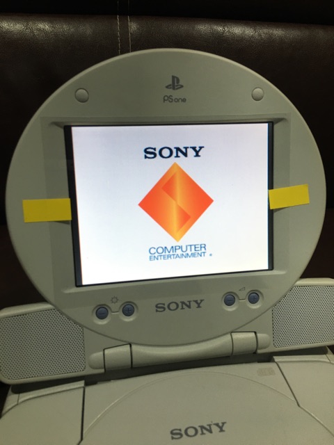 PLAYSTATION PS ONE MODEL SCPH-100 WITH LCD SCREEN - retrogame90s - ThaiPick