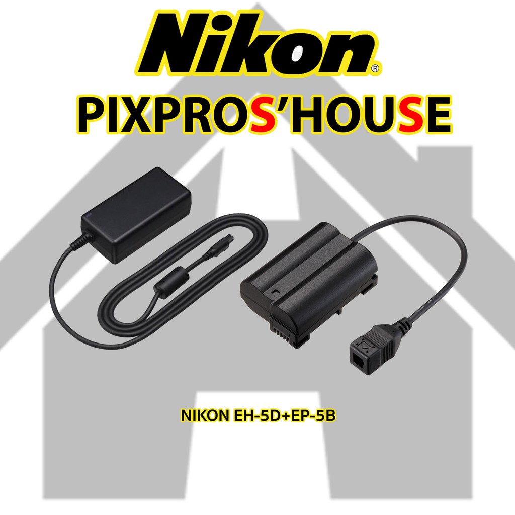 NIKON EH-5D EP-5B AC Adapter ดัมมี่ แปลงไฟต่อกล้อง - pixproshouse ...