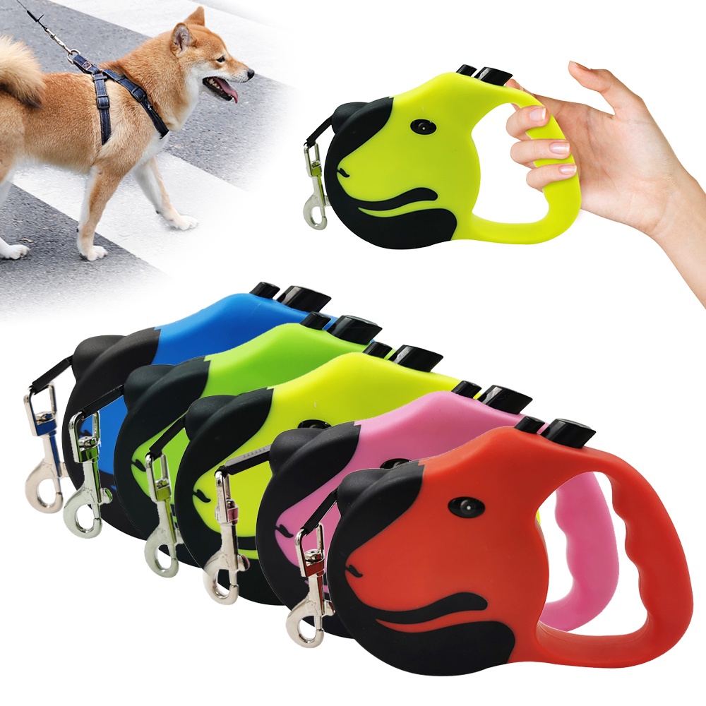 3M5M Retractable Durable Dog Leash Automatic Extension Puppy Walking ...