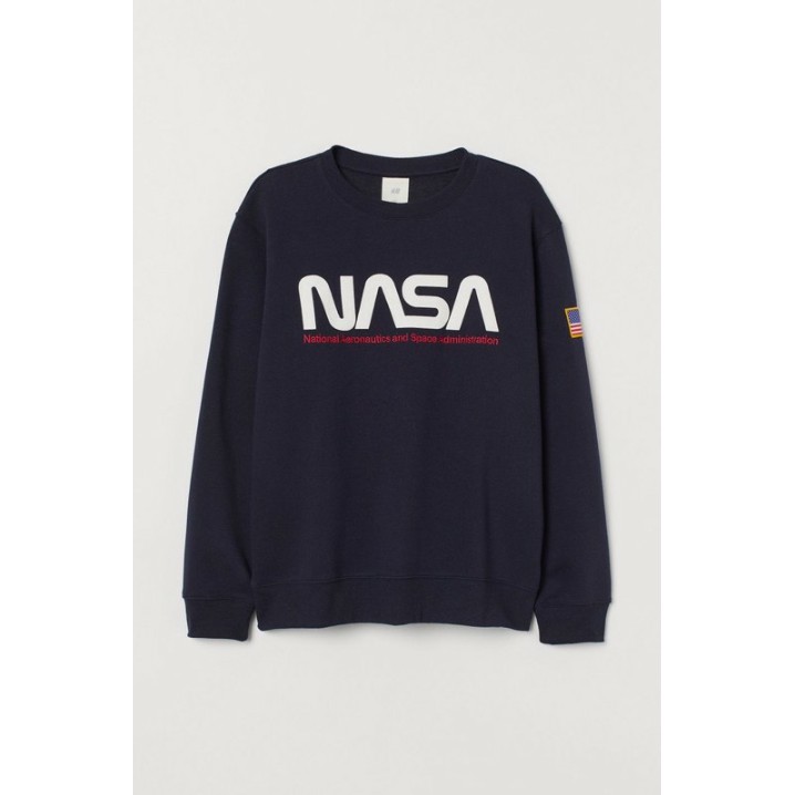 คอลูกเรือ H & M | Hnm Nasa ของแท้ - dimazcool86.th - ThaiPick