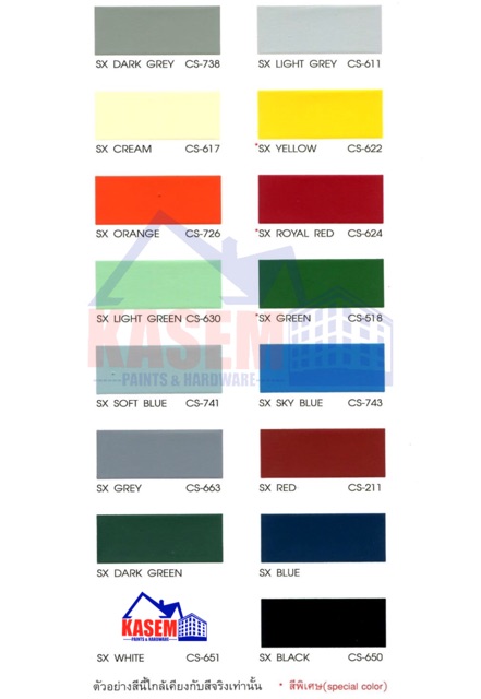 Toa Chugoku BONDEX SX ทีโอเอ-ชูโกกุ สีอิพ็อกซี่ บอนเด็กซ์ เอสเอ็กซ์ TOA ...