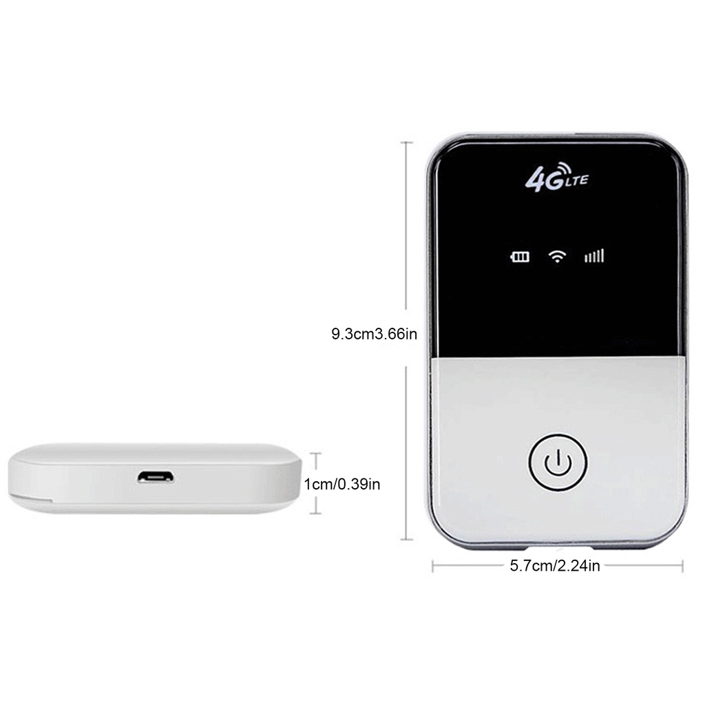 4G Lte Pocket Wifi Router Car Mobile Hotspot Wireless Home Networking ...