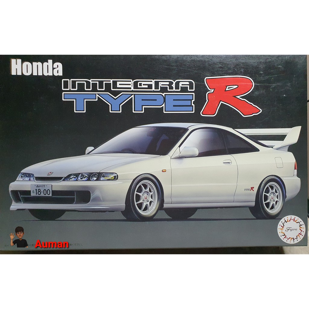 Integra DC2 โมเดลรถ Honda Integra Type R รหัสตัวถัง DC2 ขนาด 124 ของ ...