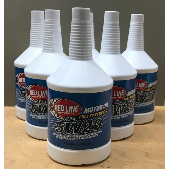 น้ำมันเครื่อง Red Line 5W20 Red Line Motor Oil ขวด 1 quart(ประมาณ0.95 ...