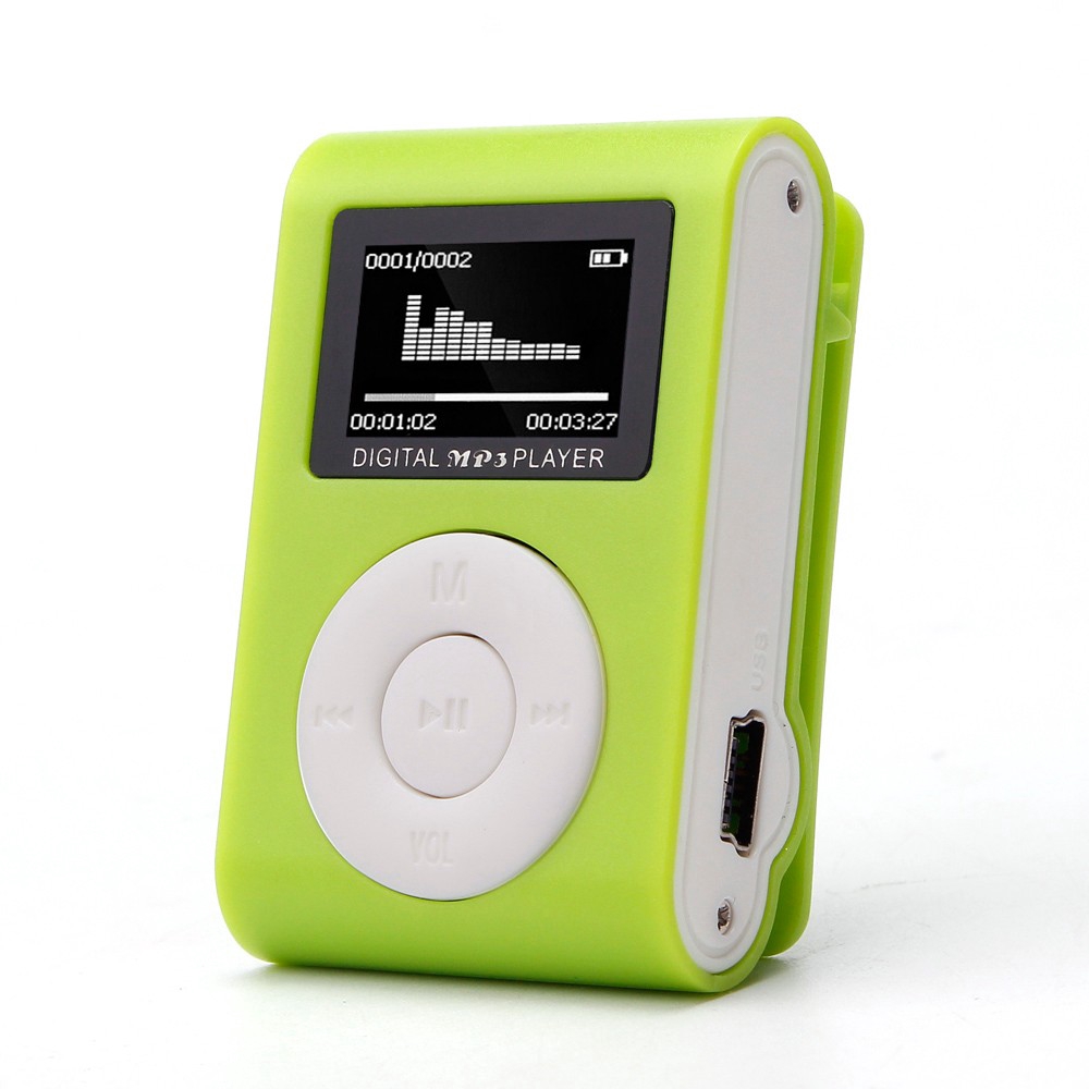 HIPERDEAL 2020 MP3 Player Mini Music Media Clip Player Portable LCD ...