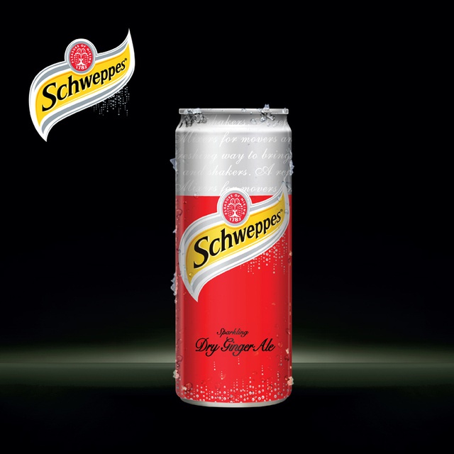 ชเวปส์ มิกเซอร์ จิงเจอร์ เอล 330 มล. 24 กระป๋อง Schweppes Mixer Ginger Ale 330ml Pack ...