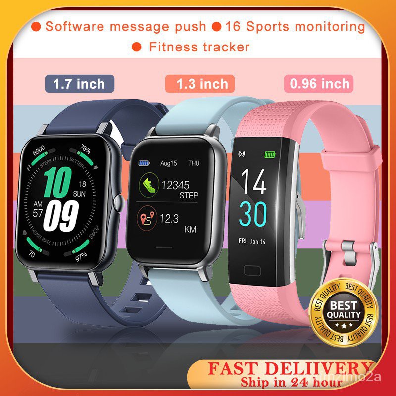 2021Smart watch body temperature detection waterproof heart rate body ...