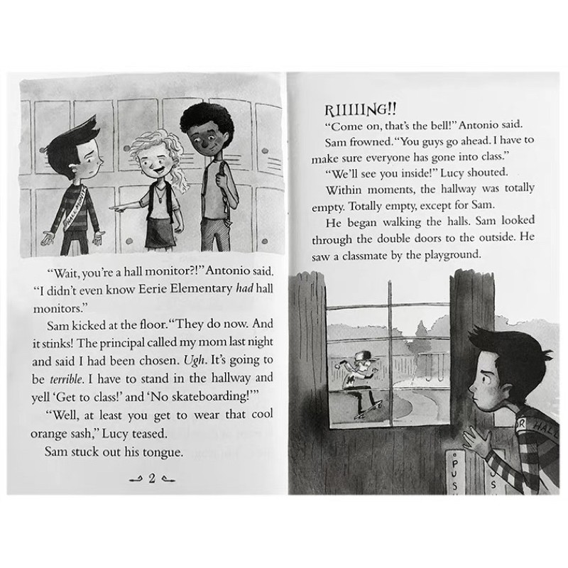 Eerie Elementary 10 books SetBy Jack Chabert - kidsbookcm - ThaiPick