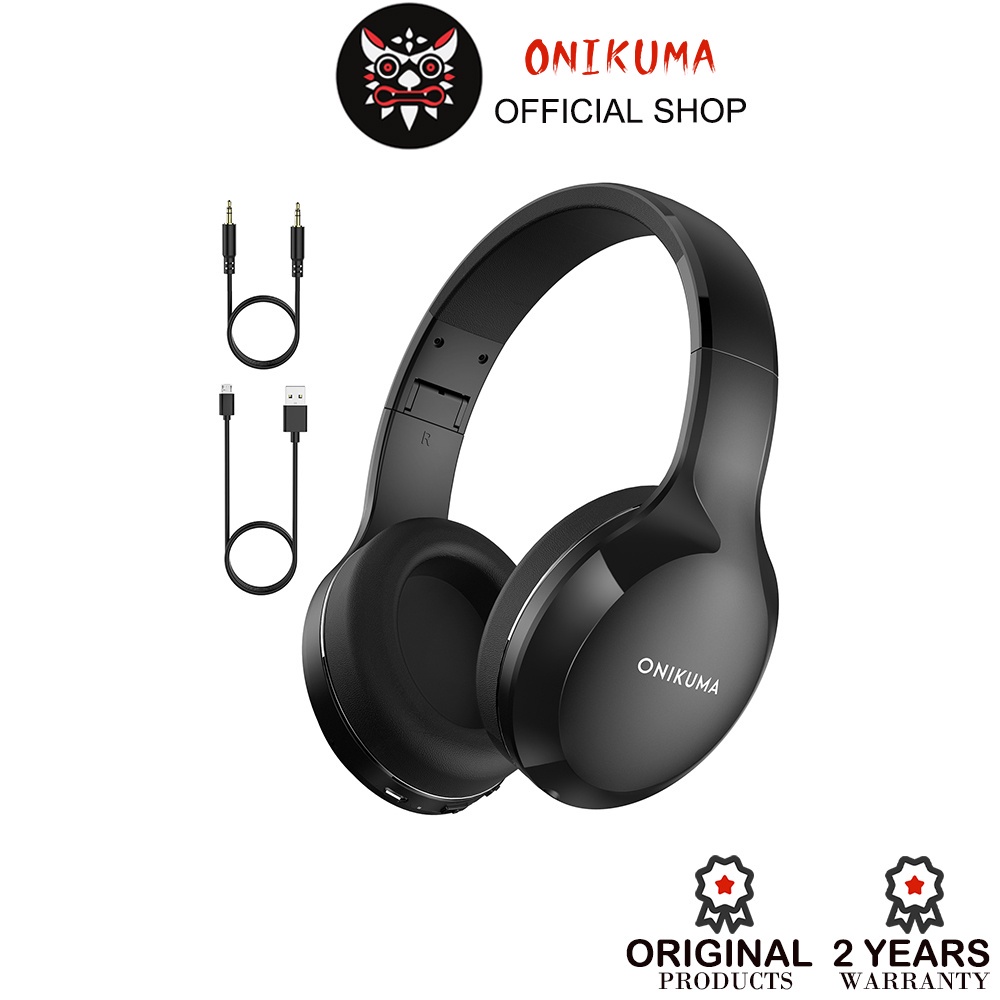 Onikuma B2 ชุดหูฟังสเตอริโอไร้สายบลูทูธ 5.0 พับได้ - onikuma.os.th ...