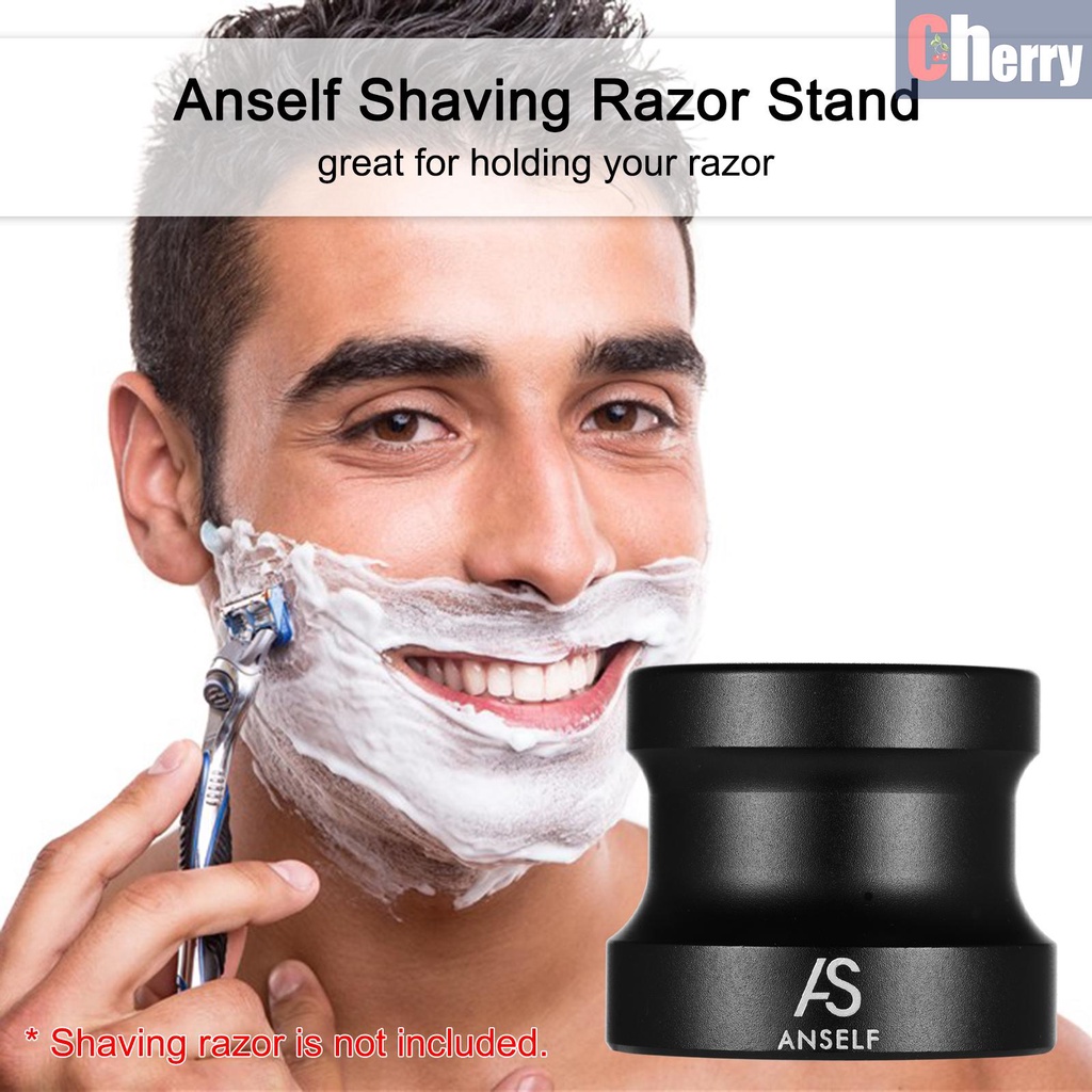 CR Anself อุปกรณ์ขาตั้งอะลูมิเนียมสําหรับวางใบมีดโกนหนวดผู้ชาย ...