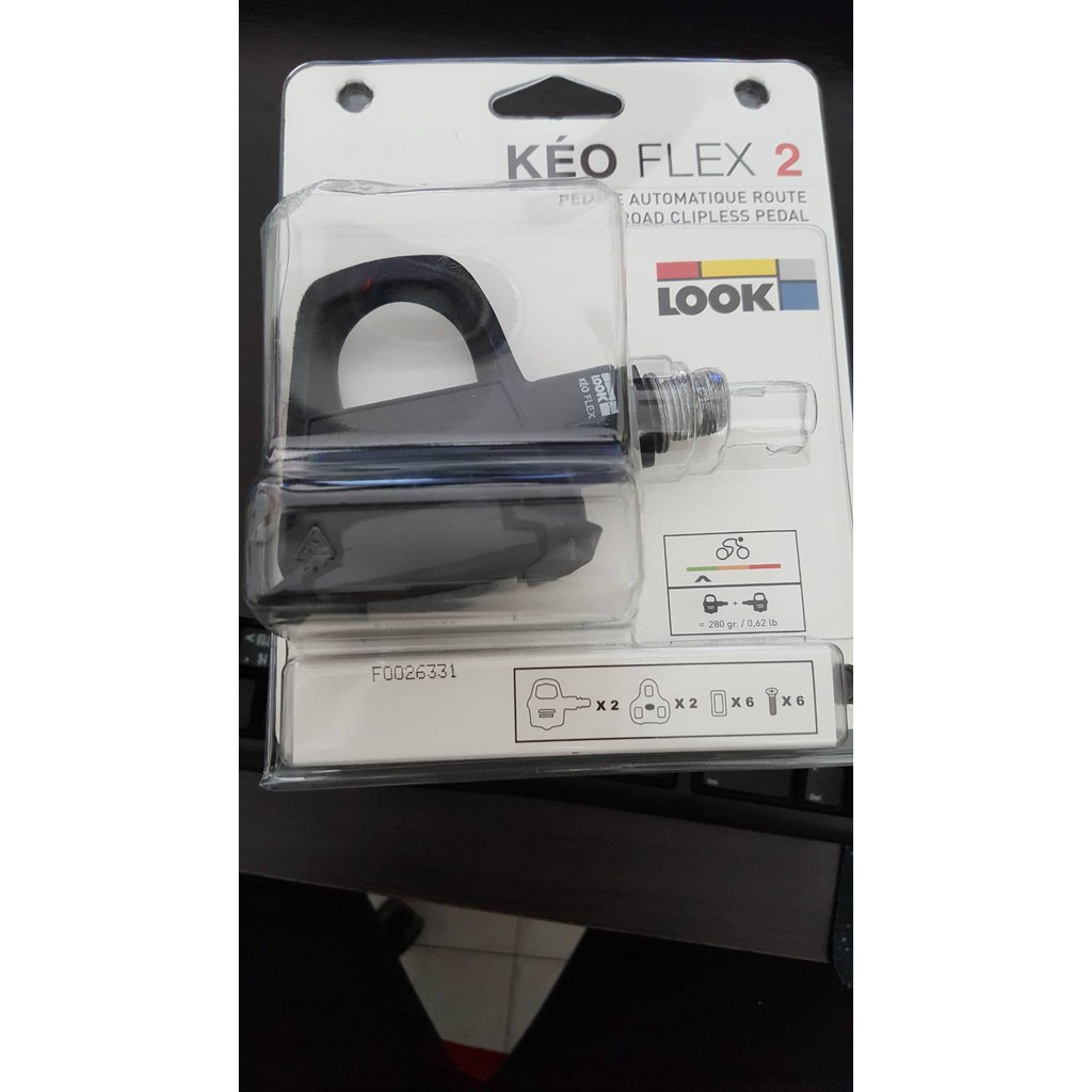 [พิมพ์โค้ดMEMINC15ลดทันที 15%]Look KEO Flex 2 Road Pedals | Shopee Thailand