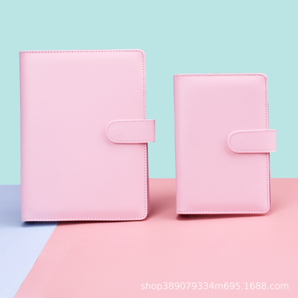 Pu Budget Planner Regular Ring Notebook A6 Binder Photocards 2022 ...