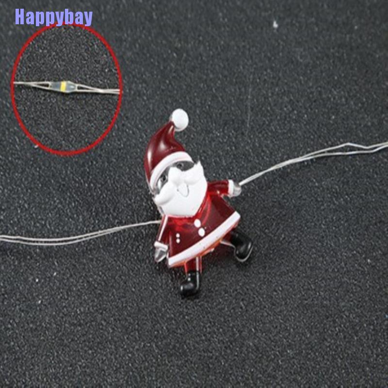 ( Happybay ) Santa Claus Christmas Tree LED Light String Merry ...