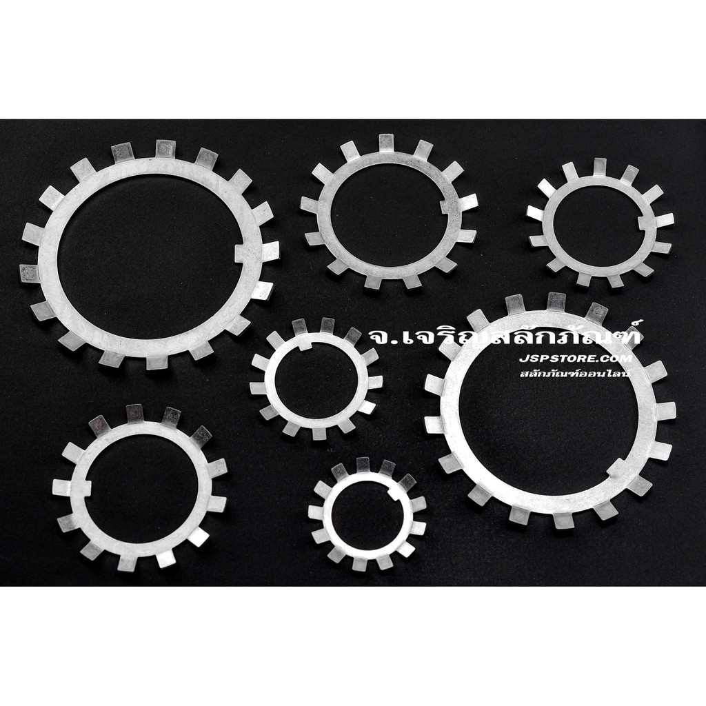 แหวนจักรพับล็อคสแตนเลส MB05 - MB14 (เพลา 25-70 mm) แหวนล็อคเพลา Bearing ...