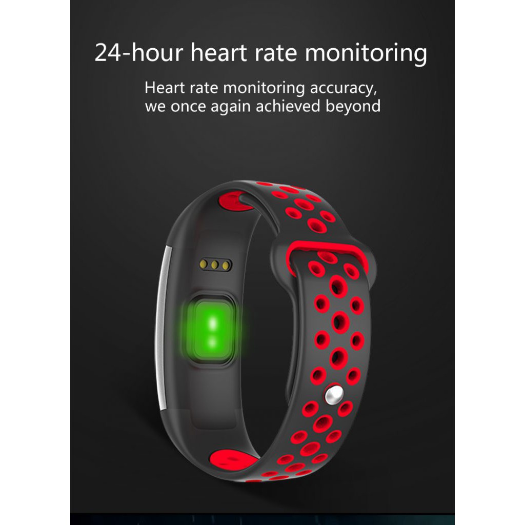 Sale กระหน่ำ นาฬิกาเพื่อสุขภาพ สายรัดข้อมืออัจฉริยะ Q6-SMART BRACELET ...