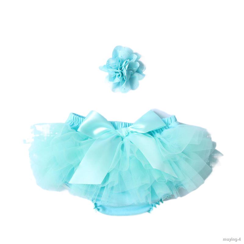 Baby Cotton Chiffon Ruffle Bloomers Cute Baby Diaper Cover Newborn ...