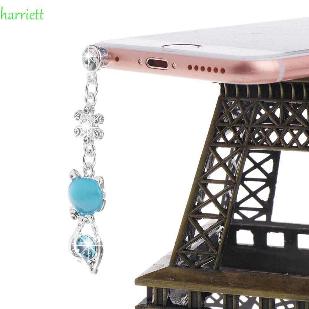 HARRIETT Cute Earphone Dust Stopper Phone Pendant Earphone Dustproof ...