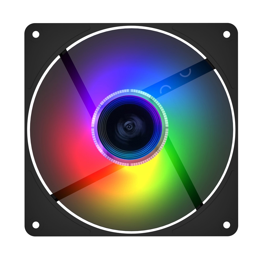 120mm 4PIN Fan PC Cooling Fan Computer Case Cooling Cooler Heatsink ...