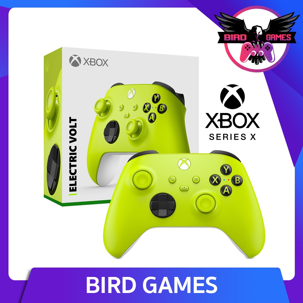 จอย Xbox Series X (Electric Volt) สีเขียว [XBox X Wireless Controller ...