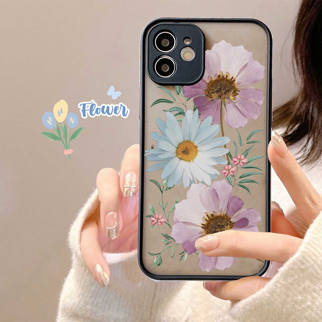 เคสโทรศัพท์มือถือแบบนิ่ม ลายดอกไม้ Aero Kesing สําหรับ Oppo Reno 3 A91