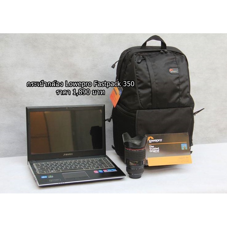 (พร้อมส่ง มือสอง) กระเป๋ากล่อง Lowepro Fastpack 350 - hobby_gamer ...