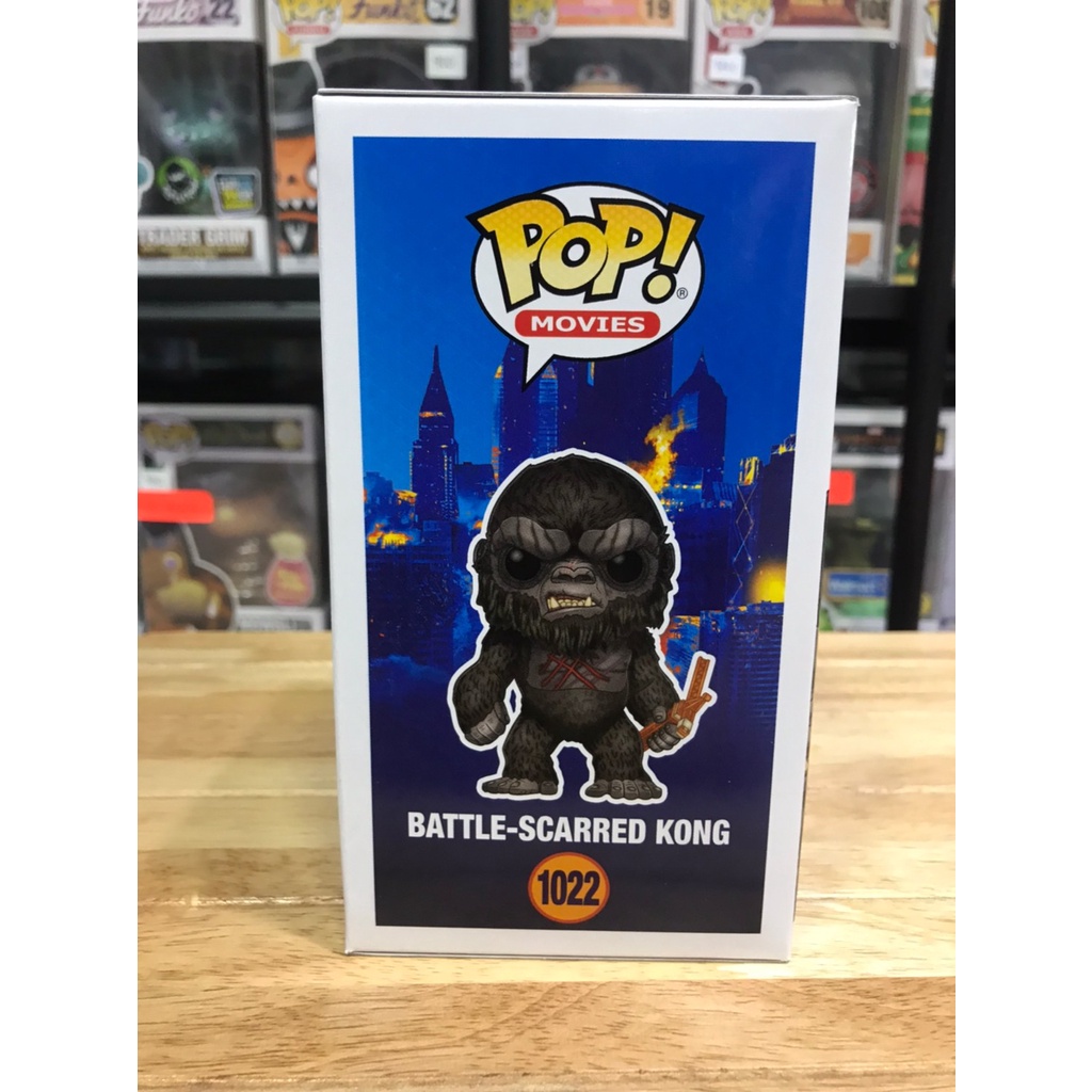 ( Damaged Box) Funko POP - Movies - Godzilla VS Kong - Battle-Scarred ...
