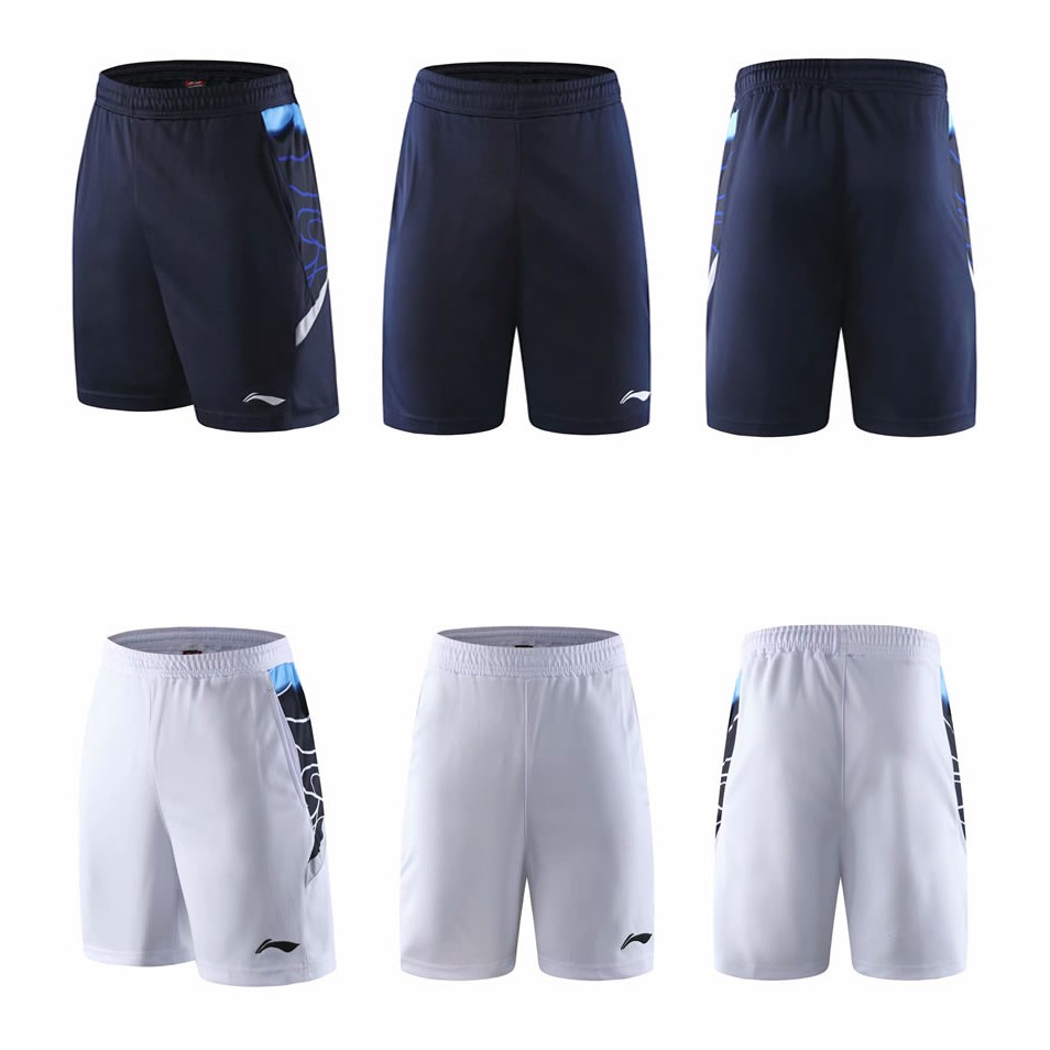 New Style Lining Badminton Pants Couple Sports Shorts Men Women ...