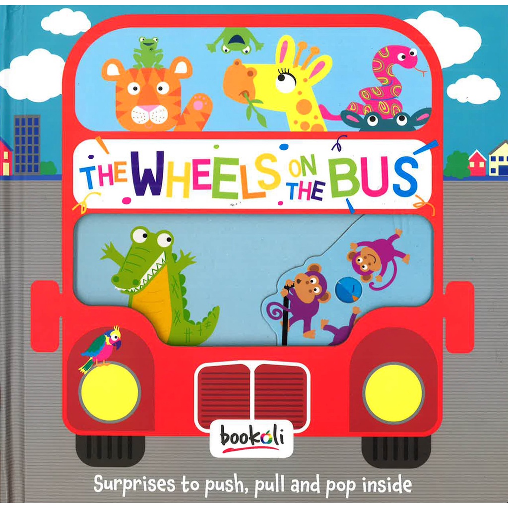 BBW หนังสือ Push Pull Pop The Wheels On The Bus ISBN 9781787720138 ...